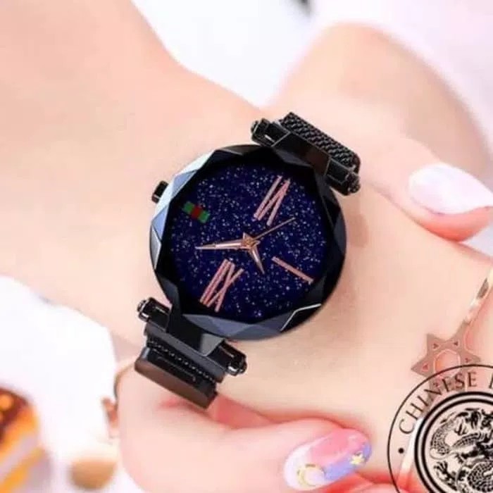 Jual jual murah Jam gucci magnet cewek / jam tangan gucci kaca diamond ...