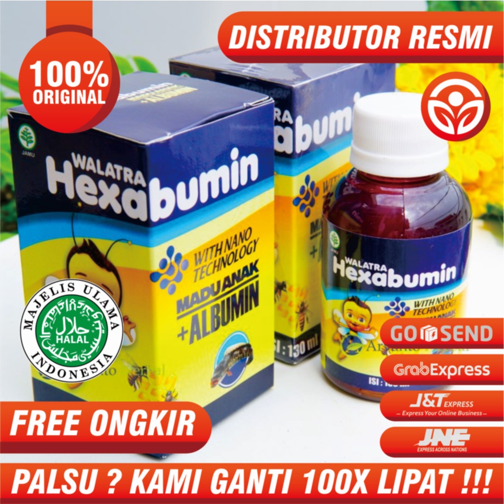 Jual Obat Alami Untuk Anak Hexabumin Walatra - 100% Original Madu ...