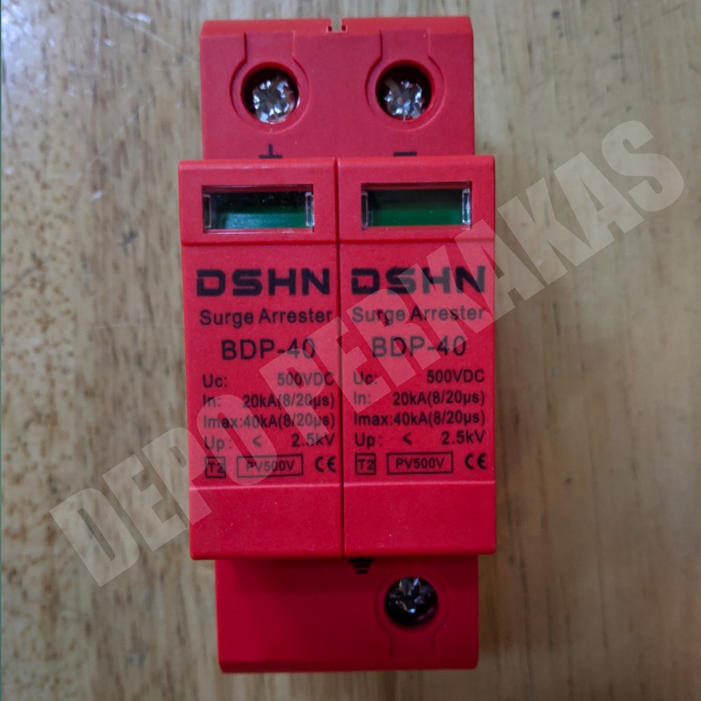 Jual Surge Arrester DSHN BDP-40 500VDC / Arrester DC | Shopee Indonesia