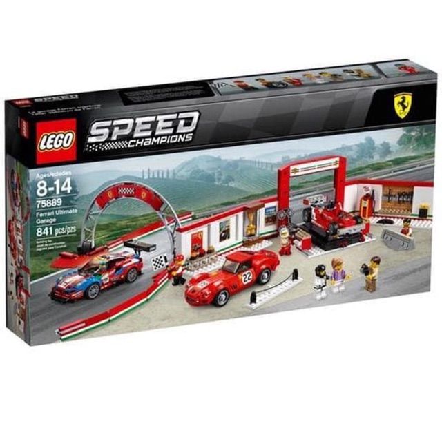 Jual LEGO 75889 SPEED CHAMPIONS Ferrari Ultimate Garage | Shopee Indonesia