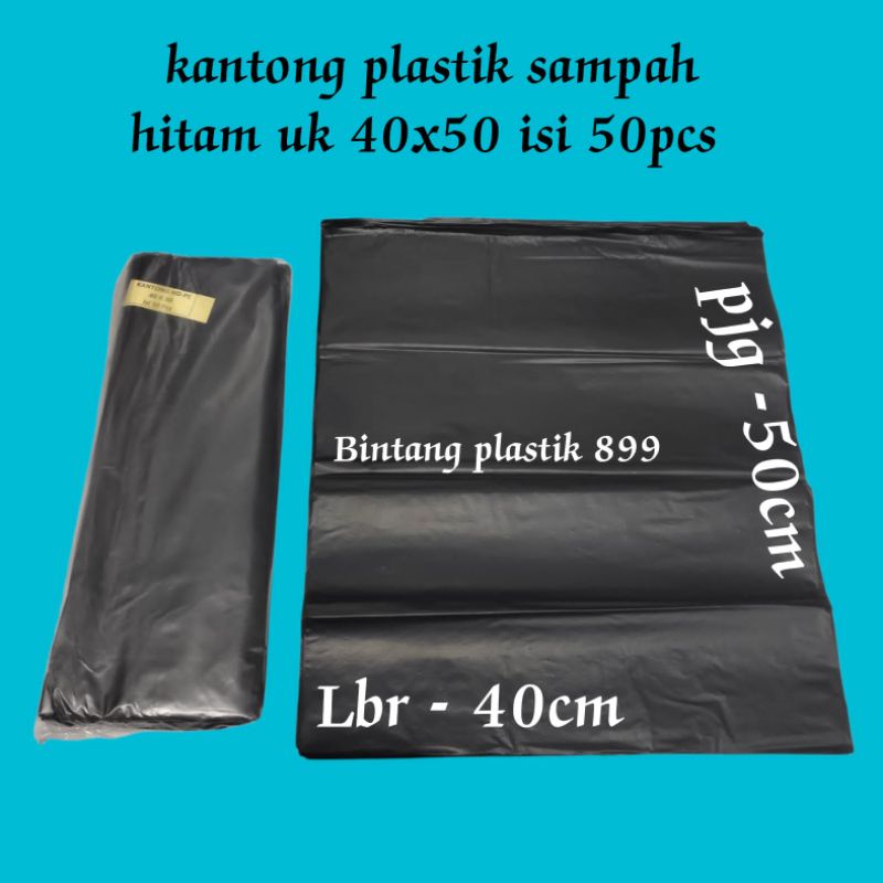 Jual PLASTIK PACKING HITAM UK 40X50, KANTONG PLASTIK PACKING, KANTONG ...