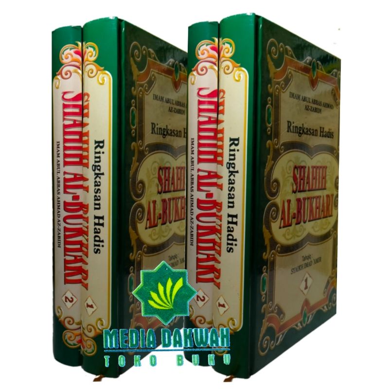 Jual Buku RINGKASAN SHAHIH AL-BUKHARI Jilid 1 & 2 Hadis Buchari ...
