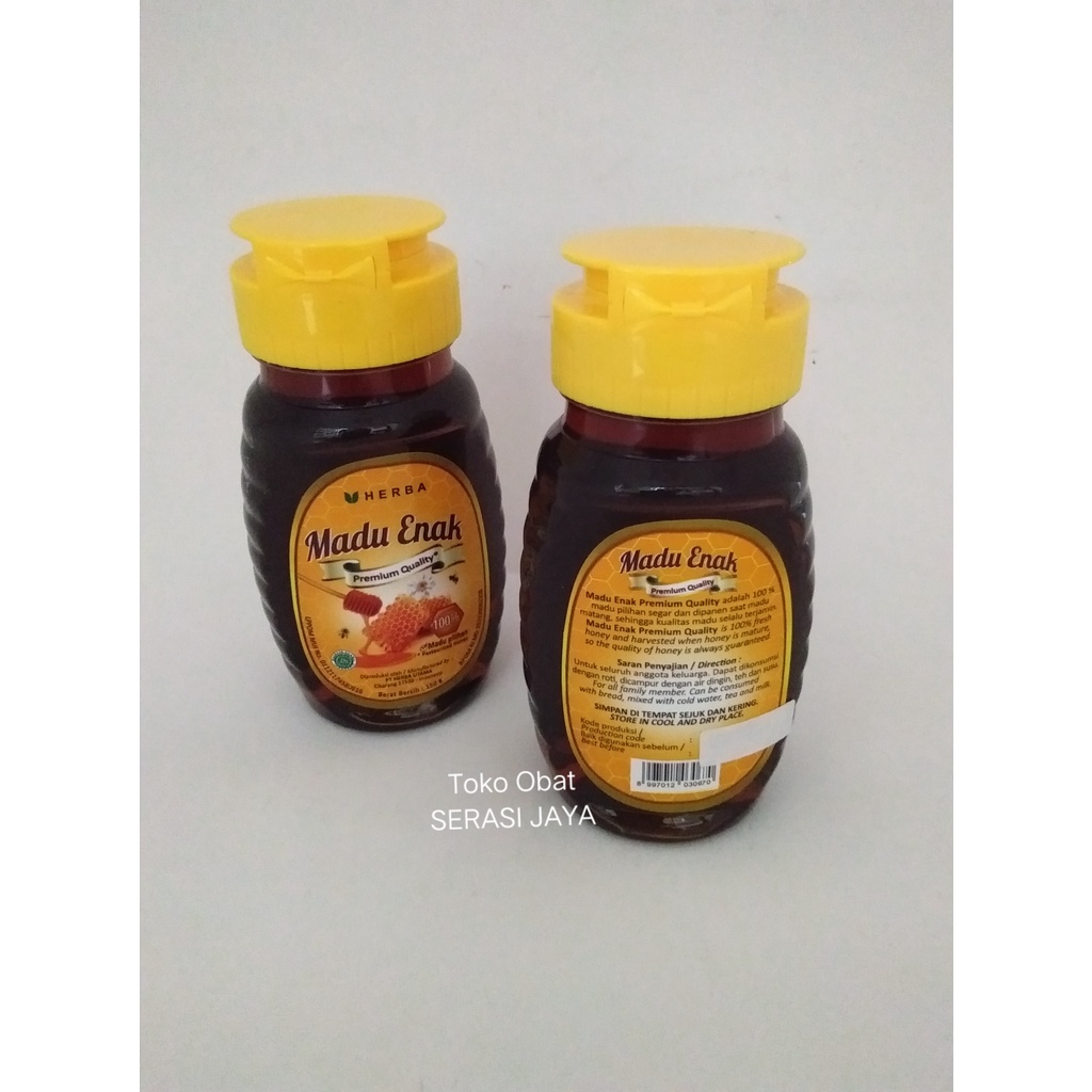 Jual HERBA MADU ENAK 150G MADU MURNI SUPLEMEN KESEHATAN TUBUH PRODUK ...