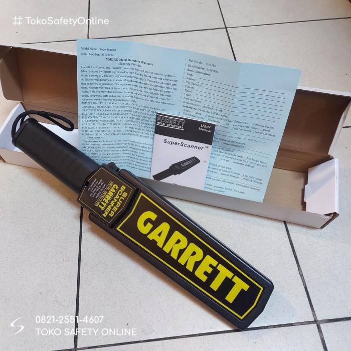 Jual Garrett Super Scanner Metal Detector Original / Garret Alat ...
