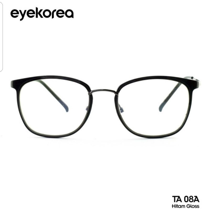 Jual Frame Kacamata Korea Kacamata frame kotak tipis | Shopee Indonesia