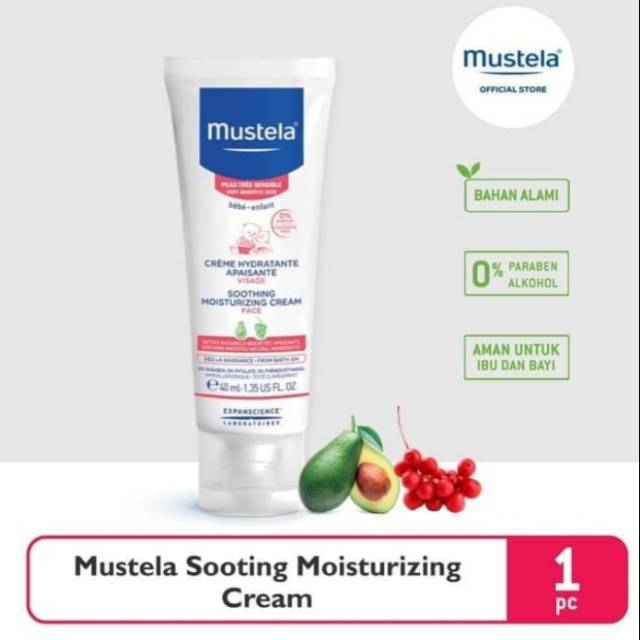 Jual MUSTELA Very Sensitive Skin Soothing Moisturizing Cream 40ml ...