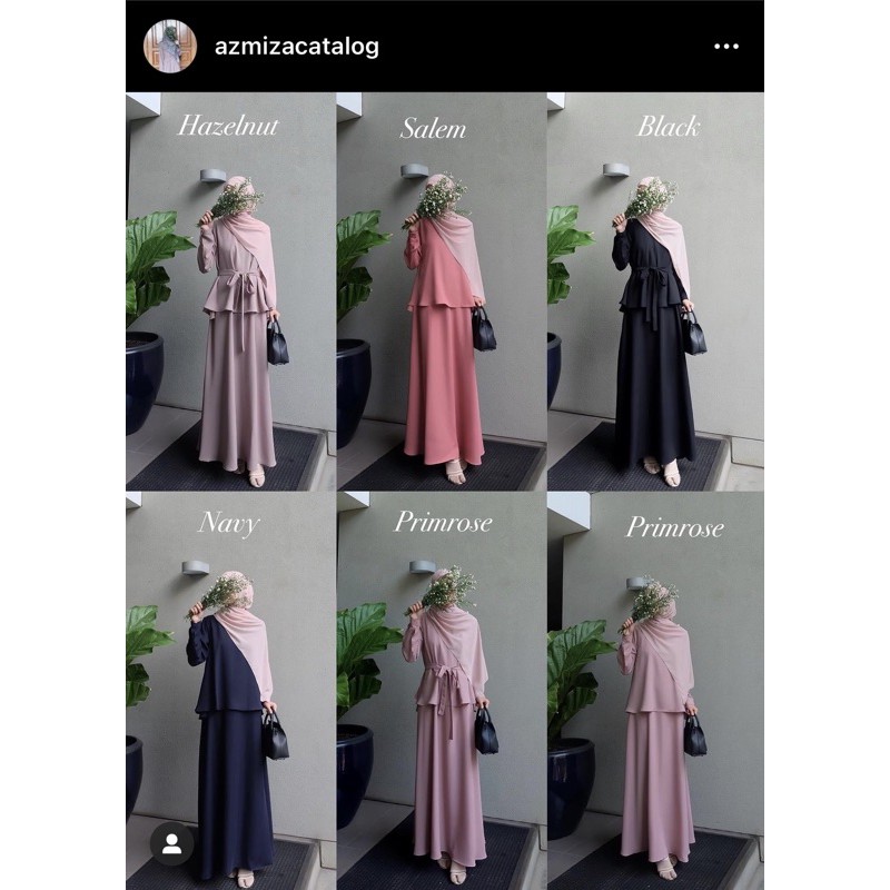 Jual Savana dress by azmiza primrose XS | Shopee Indonesia