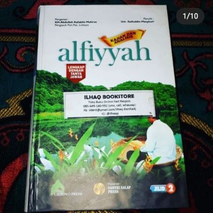 Jual Alfiyyah terlengkap jilid 2 lengkap makna , penjelasan , analisis ...