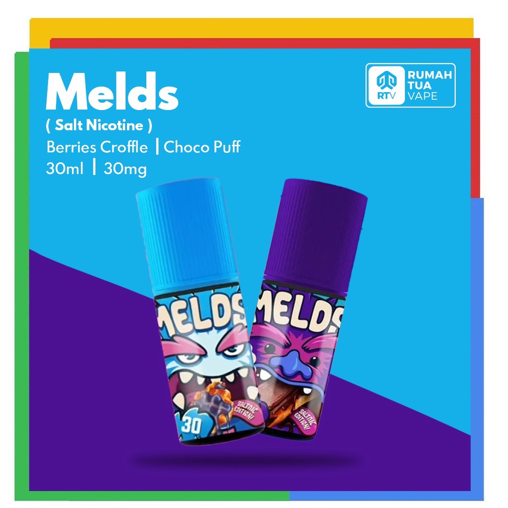 Jual MELDS SALTNIC SERIES 30MG 30ML PREMIUM LIQUID VAPE | Shopee Indonesia