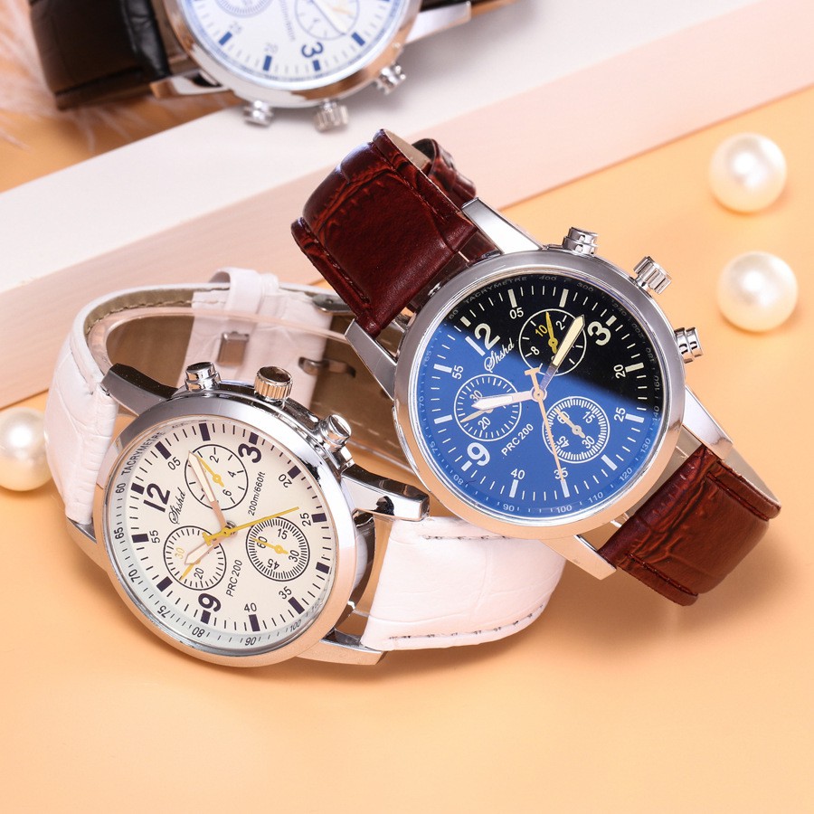 Jual Jam Tangan Pria SHSHD Men'S Luxury Quartz Fashion Leather Sport ...
