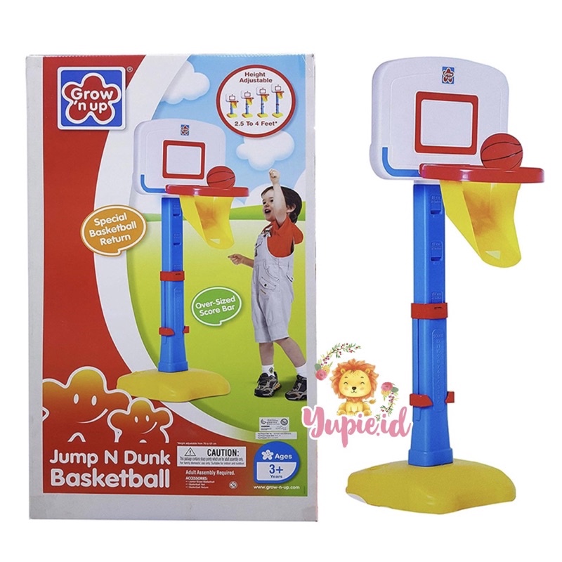 Jual grow n up jump and dunk basketball / Ring basket anak | Shopee ...