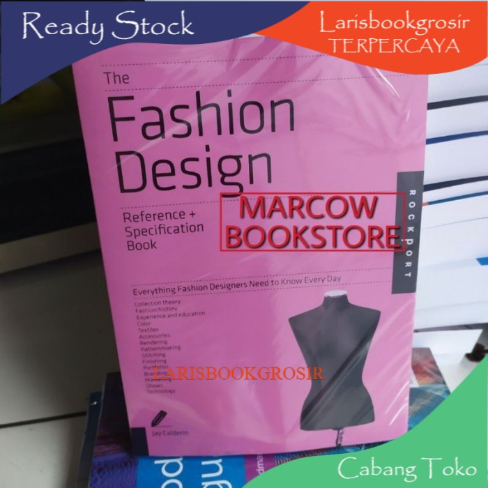 Jual PROMO Buku The Fashion Design Reference Specification Book ...