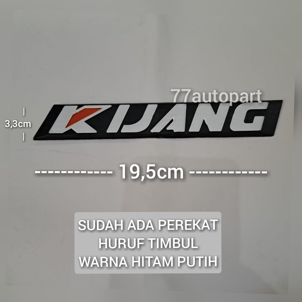 Jual emblem logo kijang untuk kijang super tulisan kijang | Shopee ...