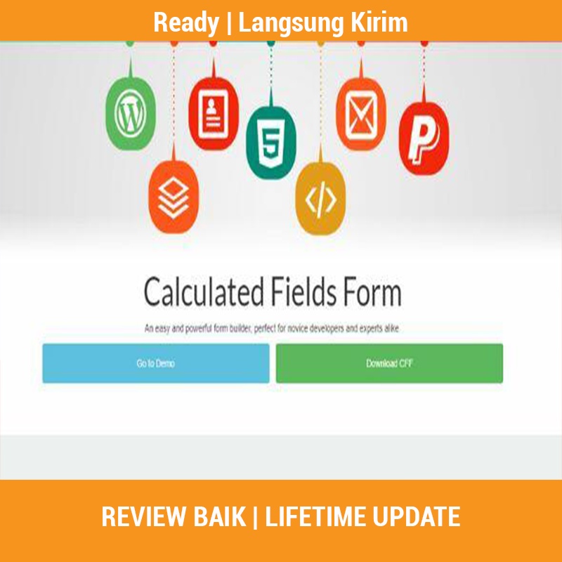 Jual Calculated Fields Form Pro - Plugin Wordpress | Shopee Indonesia