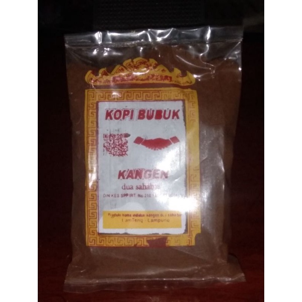 Jual kopi bubuk cap KANGEN 100gr kopi asli produksi kota lampung ...