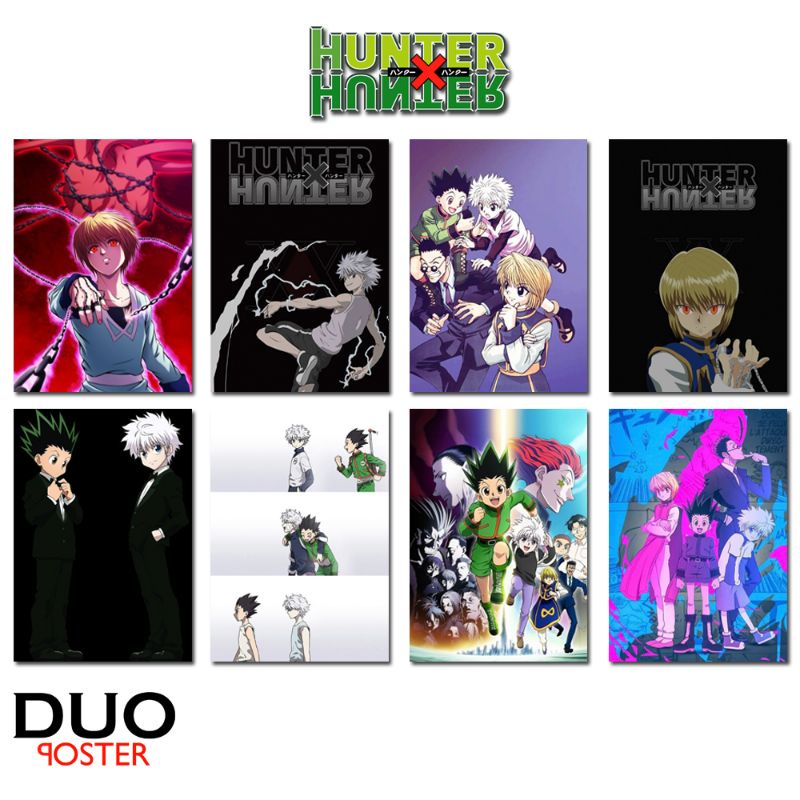 Jual Poster Anime Hunter X Hunter Poster Dinding Hunter X Hunter Paket ...