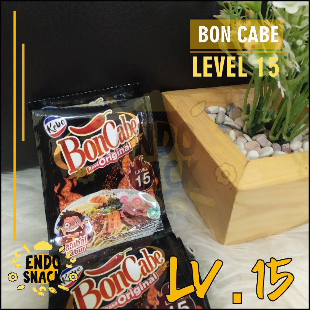 Jual Bon Cabe Level 15 Cabai Bubuk Tabur Topping Mie Baso Aci | Shopee ...