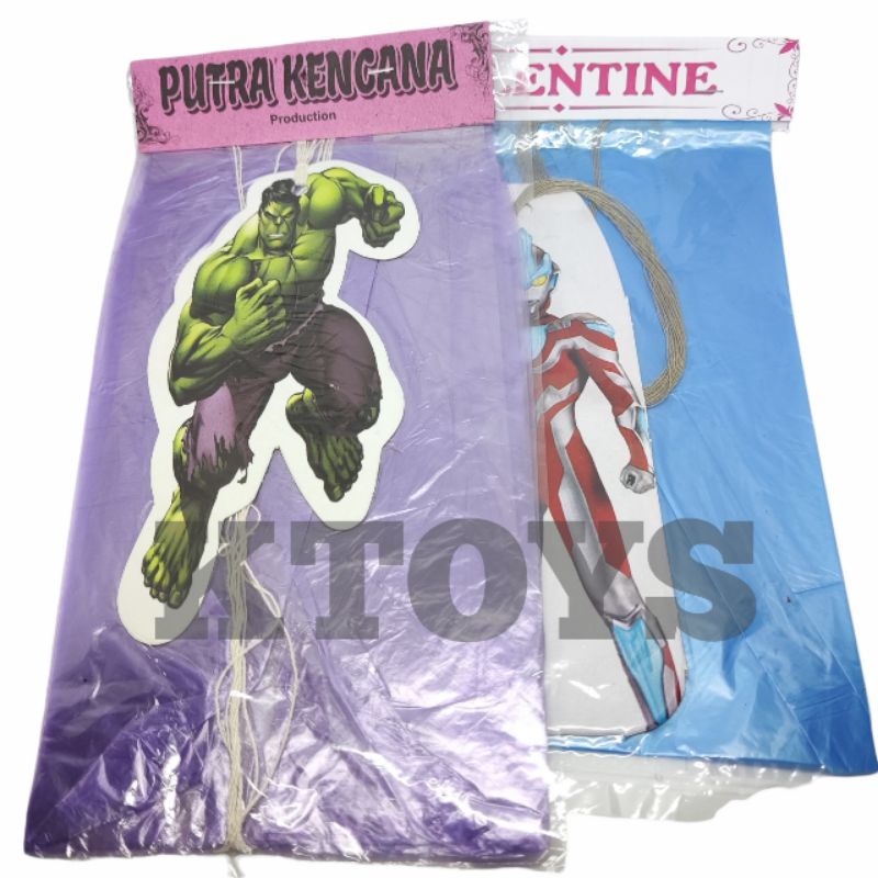 Jual mainan terjun payung parasut jumbo jadul dengan pemberat super ...