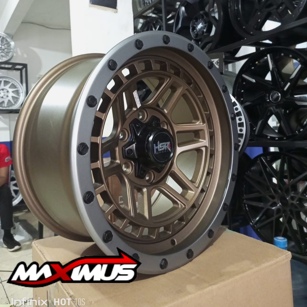 Jual pelek Mobil offroad ring 17 untuk pajero, fortuner, hilux, Triton ...