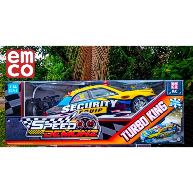 Jual EMCO SPEED DEMONZ TURBO KING REMOTE CONTROL CAR | 1:14 SCALE - ORIGINAL | Shopee Indonesia