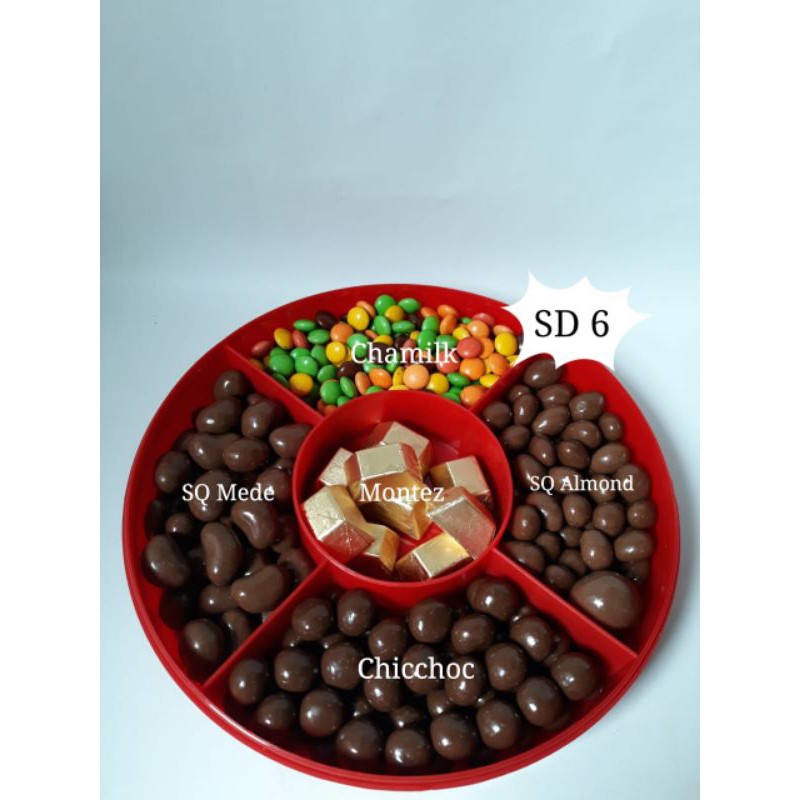 Jual PARSEL COKLAT DELFI & SCANDIA TOPLES MERAH BUNDAR SEKAT MIX 5 ...