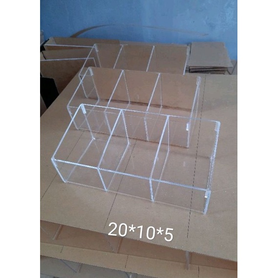 Jual akrilik tempat faucer/akrilik serbaguna | Shopee Indonesia