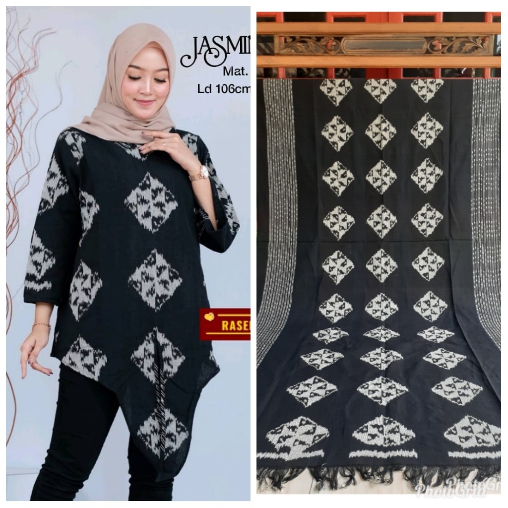 Jual Kain Tenun Ikat Premium Troso Jepara 3 | Shopee Indonesia