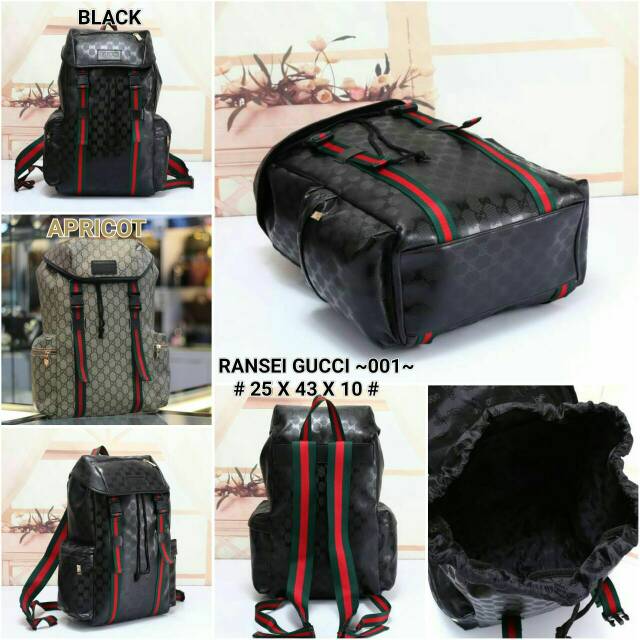 Jual G*CC* TECHNO Backpack Series # 001 #kssbtmj pusat grosir TAS ...