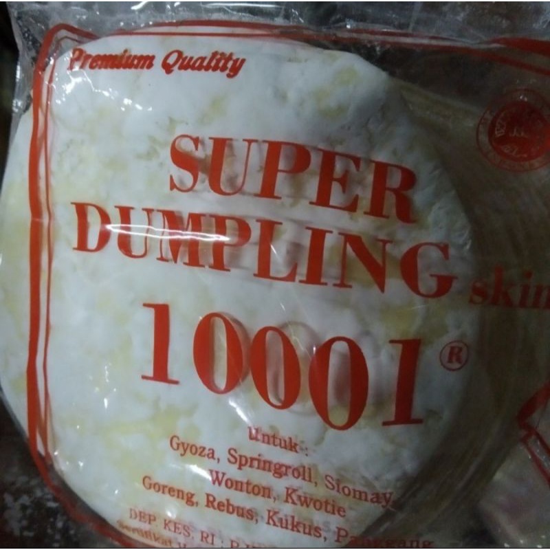 Jual Super Dumpling Skin 10001 isi 50pcs per pack | Shopee Indonesia