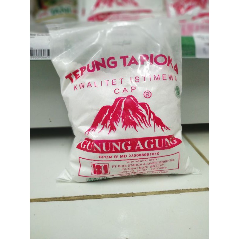 Jual Tepung Tapioka Gunung Agung 500g | Shopee Indonesia
