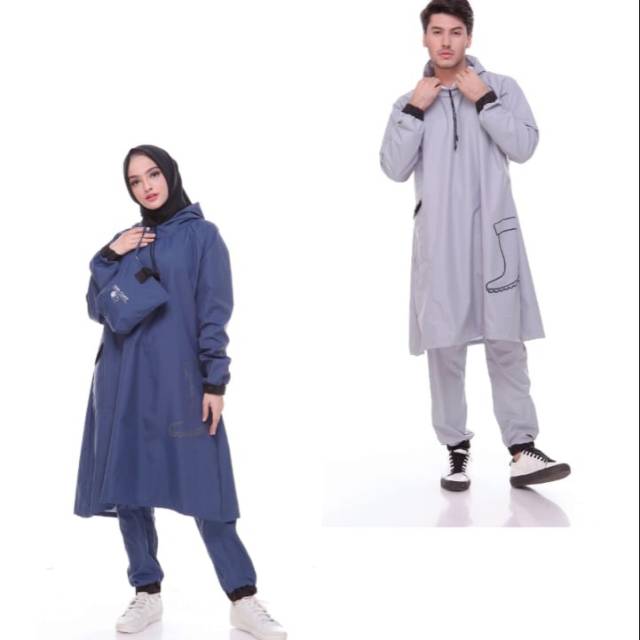 Jual Jas Hujan UNISEX model "Jo" size AllSize | Shopee Indonesia