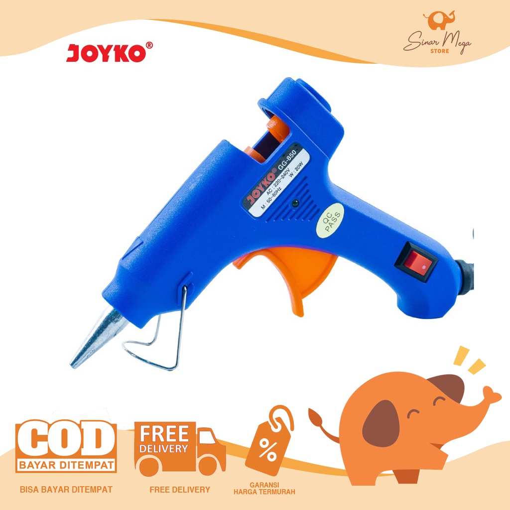 Jual Joyko Glue Gun GG-850 / 20 Watt | Shopee Indonesia