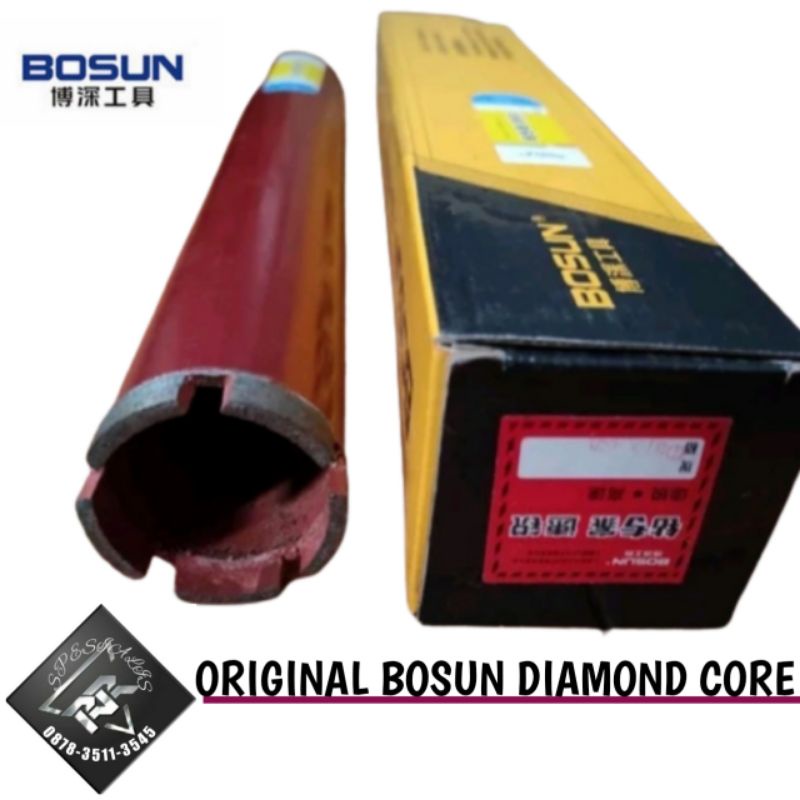 Jual DIAMOND core drill 2,5 inch 63 mm mata bor coring / lubang merk ...