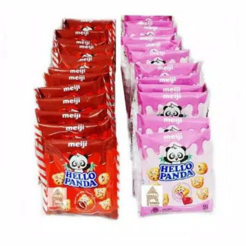 Jual Meiji hello panda coklat isi 10 bks | Shopee Indonesia