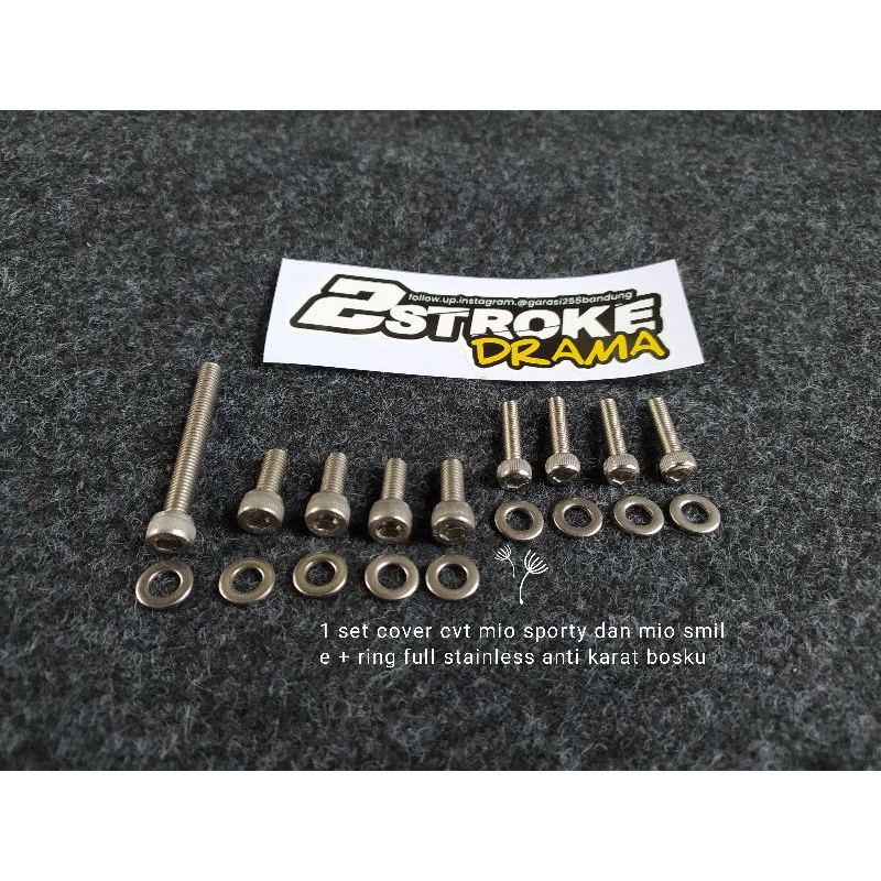 Jual baut baud cover cvt blok cvt mio baut set cover cvt baut blok cvt ...