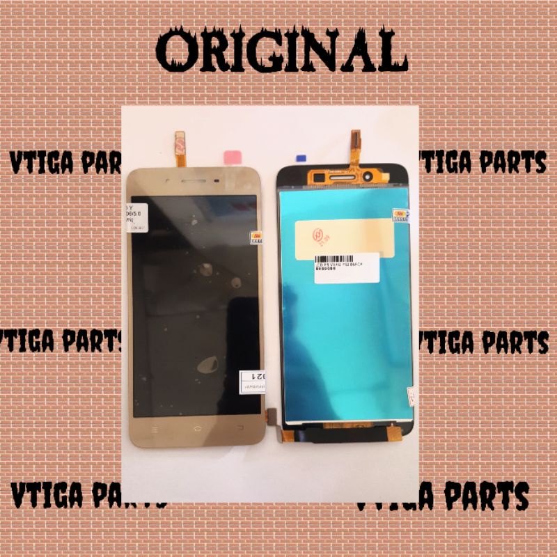 Jual LCD FULL SET VIVO Y53 BLACK , GOLD | Shopee Indonesia