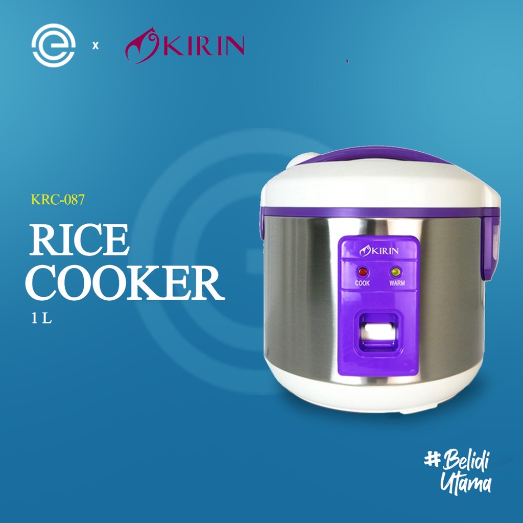 Jual KIRIN Rice Cooker 1 Liter KRC-087 | Shopee Indonesia