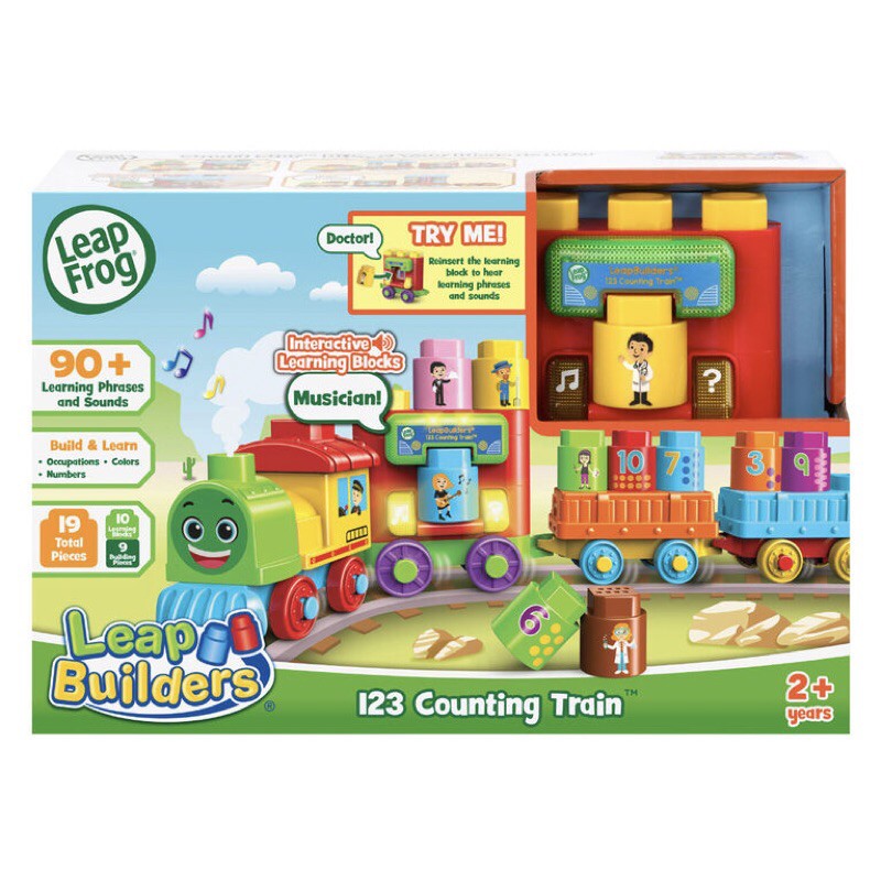 Jual LeapFrog Leap Builders 123 Counting Train | Shopee Indonesia