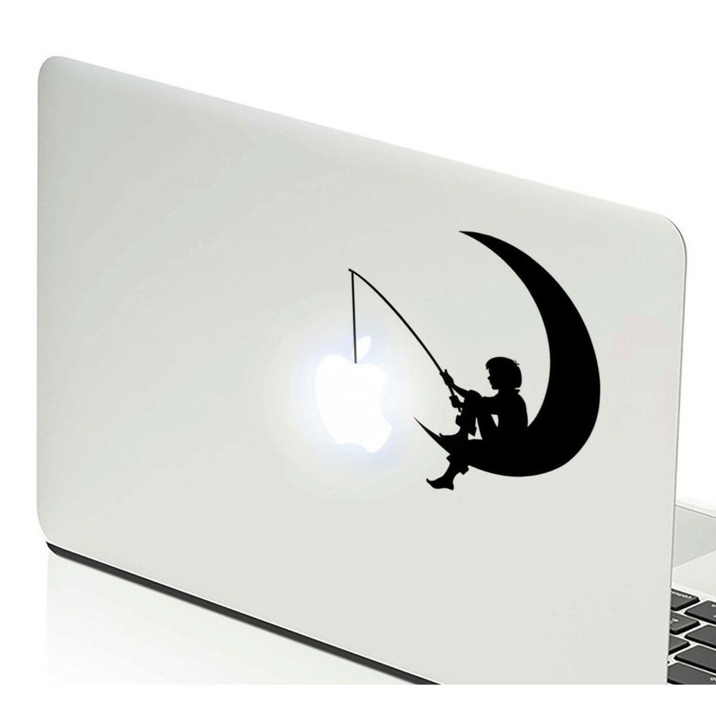 Jual Stiker Mancing Apple DreamWorks - Laptop Macbook Ipad Sticker ...