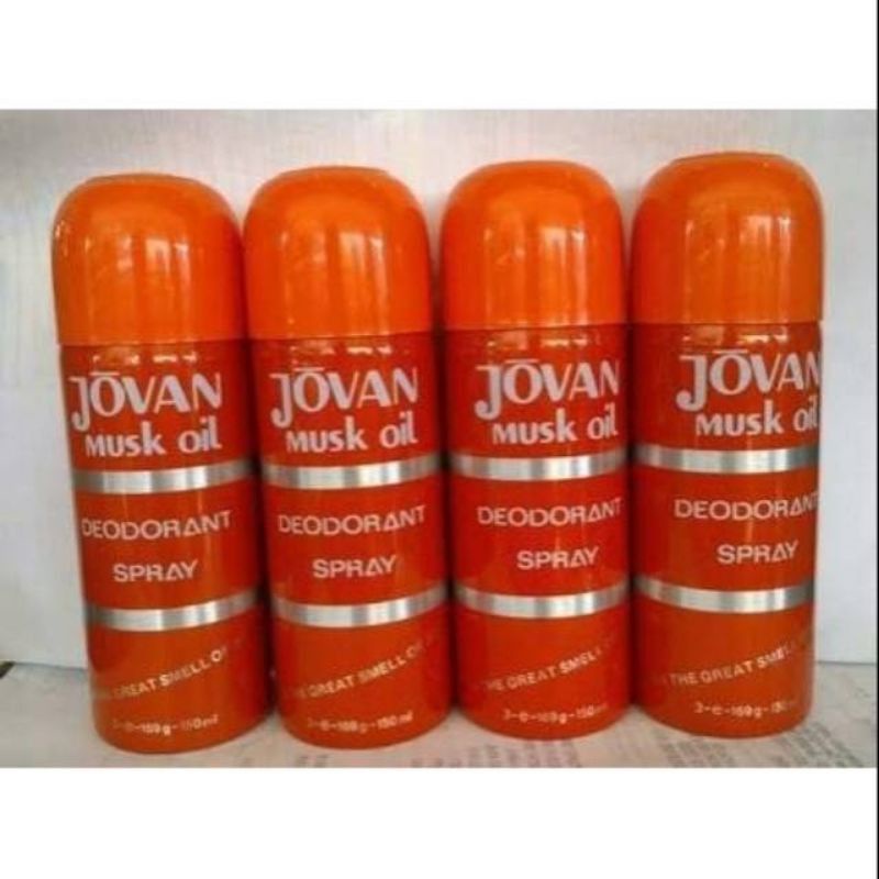 Jual jovan Body Spray Deodorant Perfume KHUSUS JAWA BALI exp 5 tahun ...