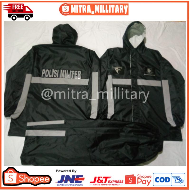 Jual JAS HUJAN POLISI MILITER/MANTEL SECURITY /JAS HUJAN ANTI AIR ...