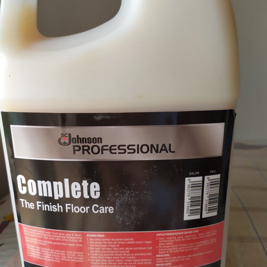 Jual New Complete SC Johnson Cairan pelapis lantai (Coating) | Shopee ...