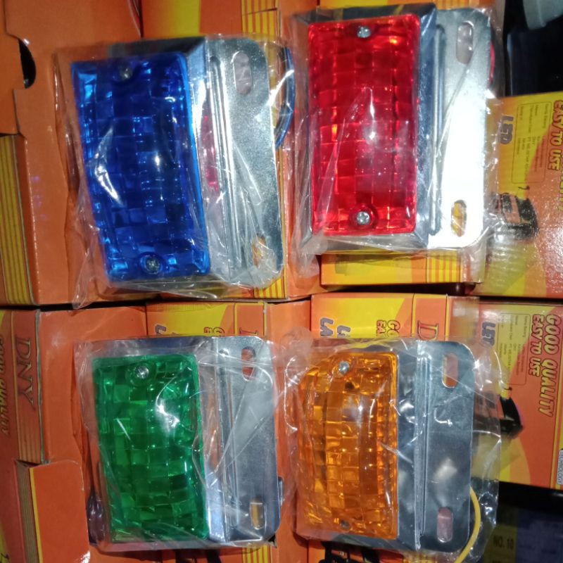 Jual LAMPU LED SIGNAL SAMPING BAK TRUK MOBIL BOX KONTAINER DNY-20 24 VOLT | Shopee Indonesia