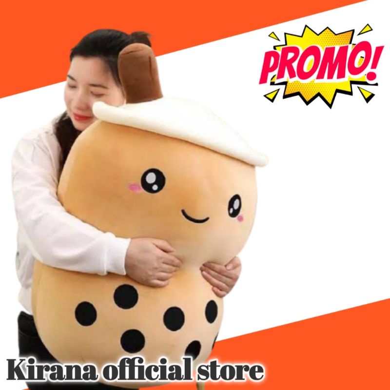 Jual Boneka Boba Bubble Milk Tea Brown Sugar Ukuran GIANT Jumbo ...