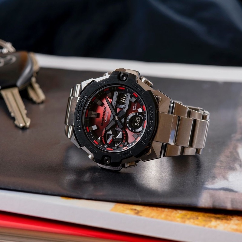 Jual Jam Tangan Pria Merk Casio Gshock GST B400 Full Set | Shopee Indonesia