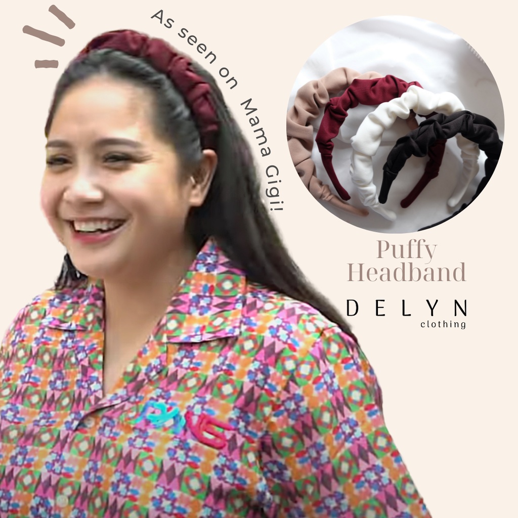 Jual BANDO BANDANA PUFFY ADULT HEADBAND WANITA CEWEK KOREA AKSESORIS ...