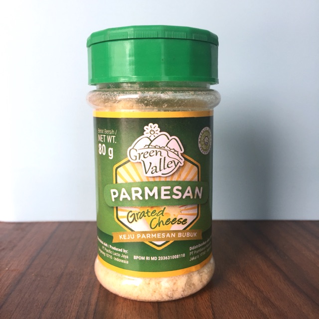 Jual Keju parmesan bubuk Green Valley 80gr dan 200gr | Shopee Indonesia
