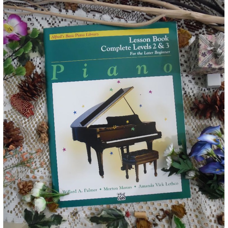 Jual buku piano lesson book complete level 2 & 3 for the later beginner ...