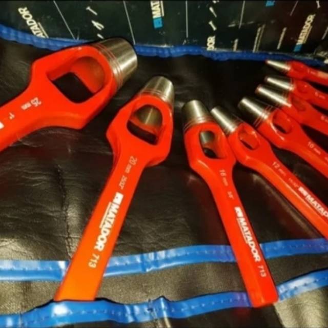 Jual Alat Pembolong Plat Baja Besi - Plong Set 8 Pcs Hollow Punch ...