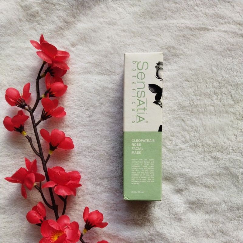 Jual Sensatia Botanicals facial mask masker wajah Cleopatra's rose ...